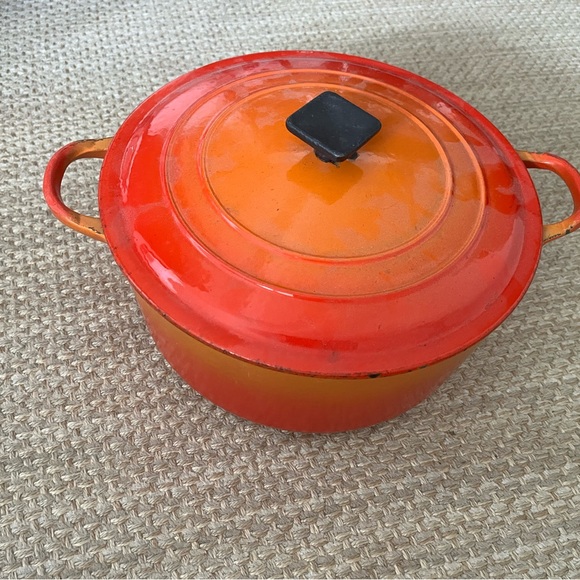 Le Creuset | Kitchen | Rare Vintage Le Creuset E Enamel Made In France ...